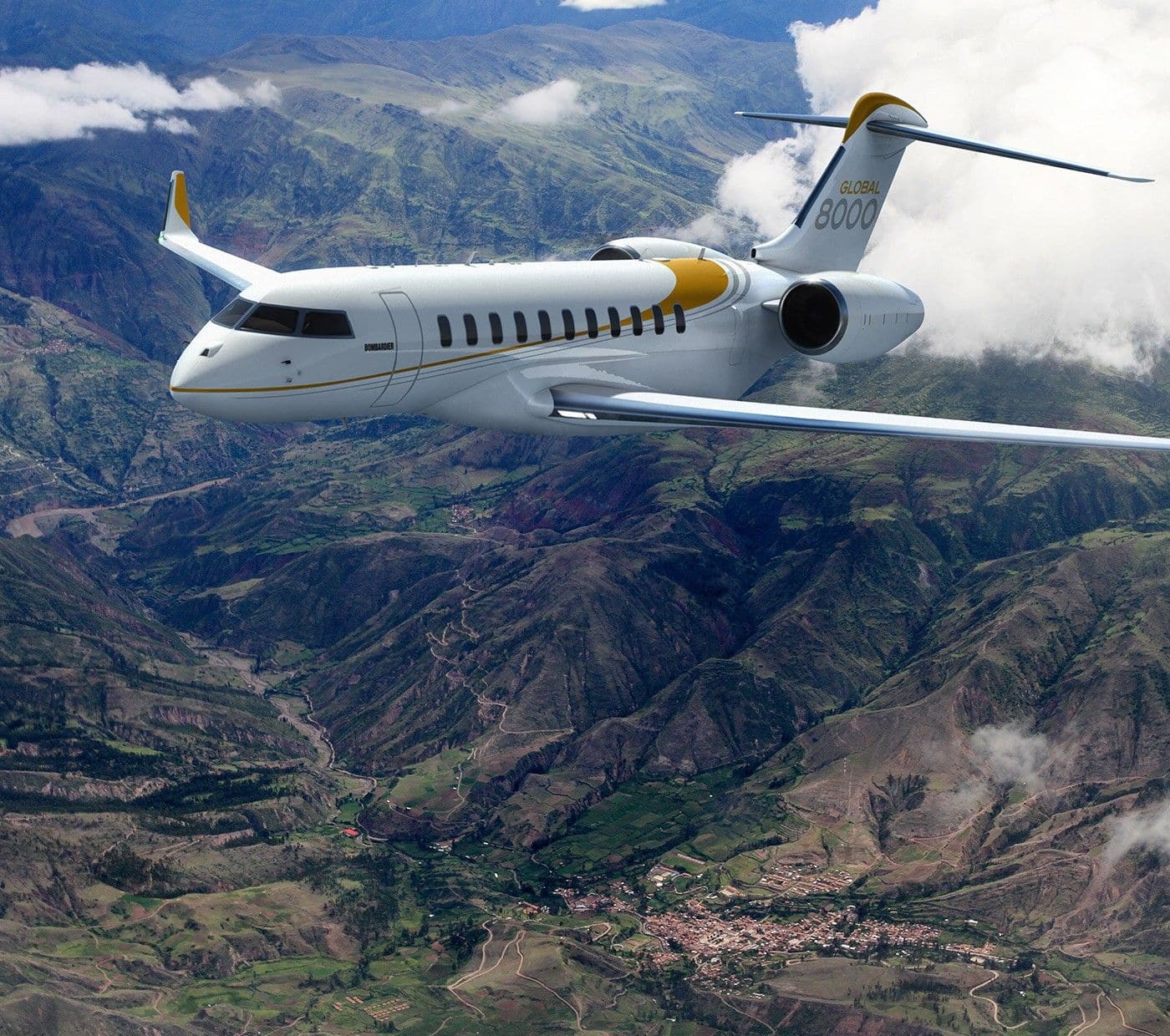 Bombardier Global 8000 Private Jet Charter - Rent Hourly Cost